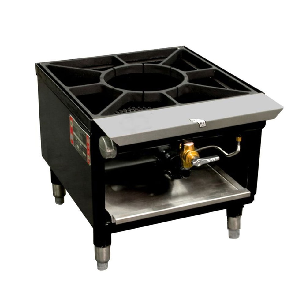 Town 1 Burner Stock Pot Range, Natural Gas (SR-18-SS-N)