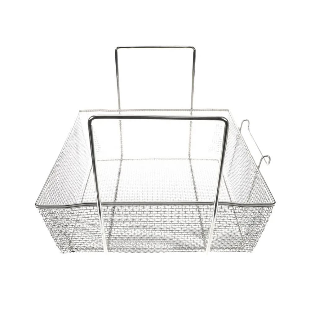 Pitco P6072180 Fryer Basket w/ Uncoated Handle & Front Hook, 17 1/2" x ...
