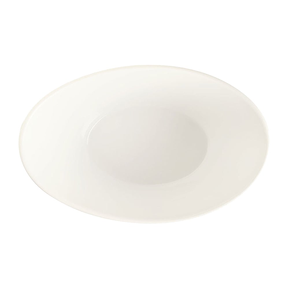 Libbey BW-5103 9 1/2" Oval Porcelain Neptune Bowl w/ 45 oz Capacity ...