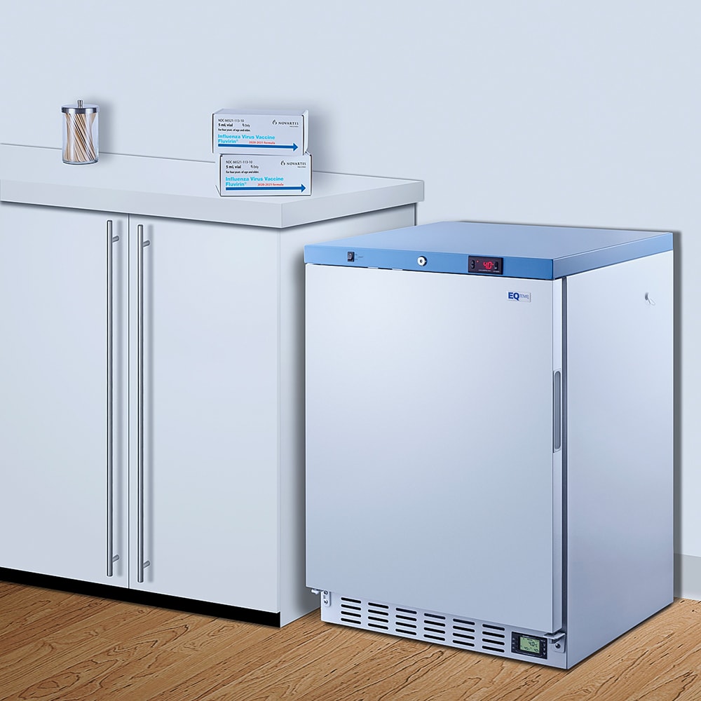 EQTemp 3.88 cu ft Countertop Medical Refrigerator - Locking, 115v ...