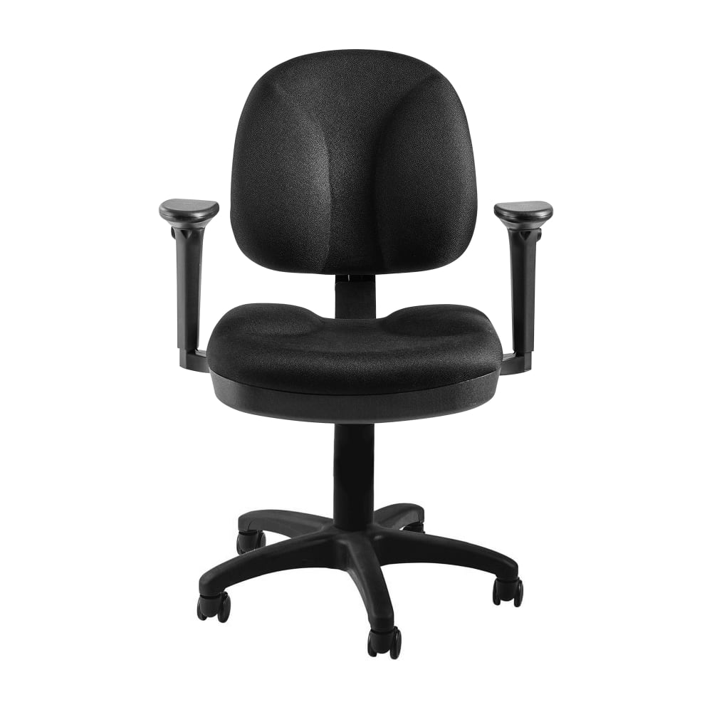 National Public Seating CTC-A Swivel Task Chair w/ Mid Back & Padded ...