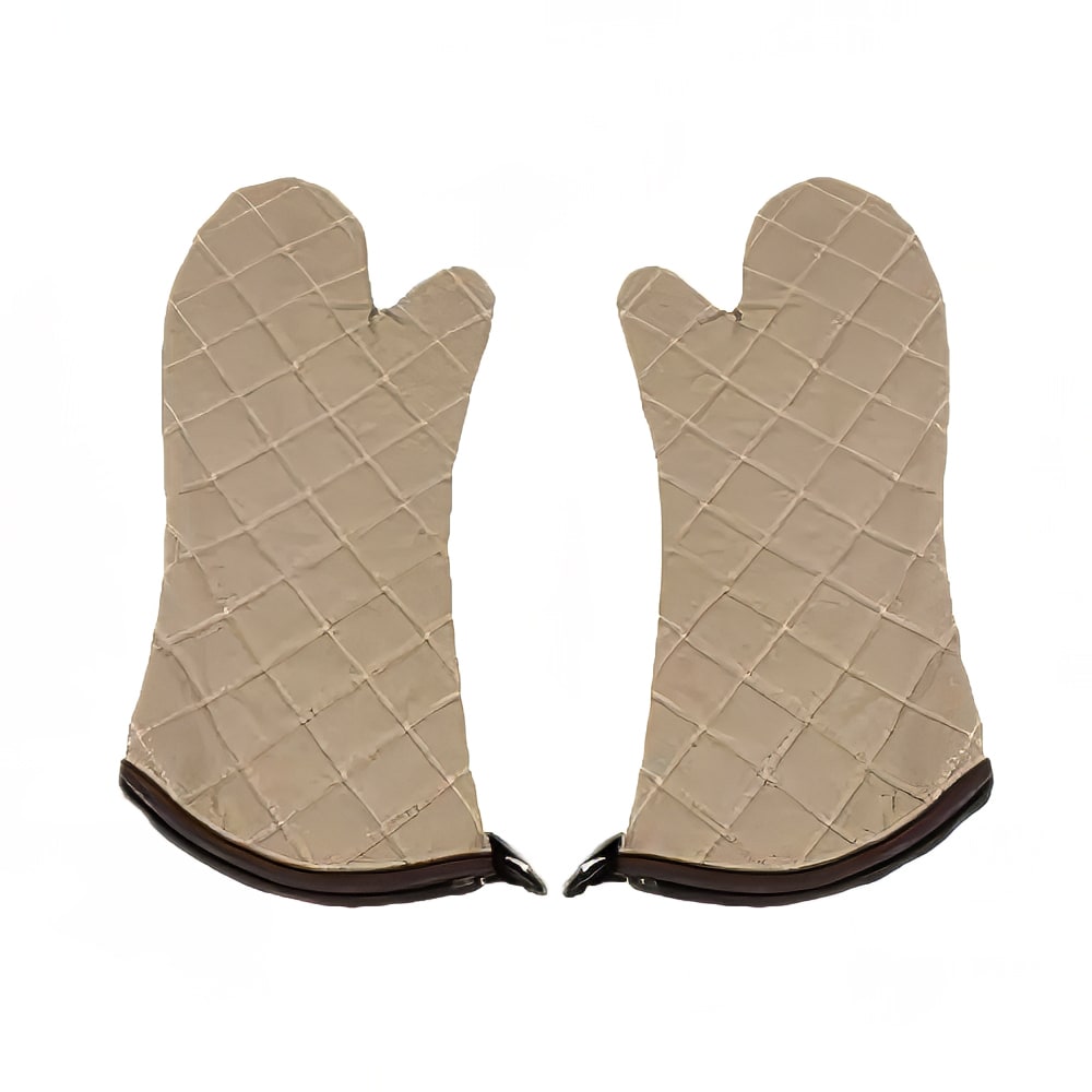 Crestware 17" Conventional Oven Mitt - Tan (HG7)