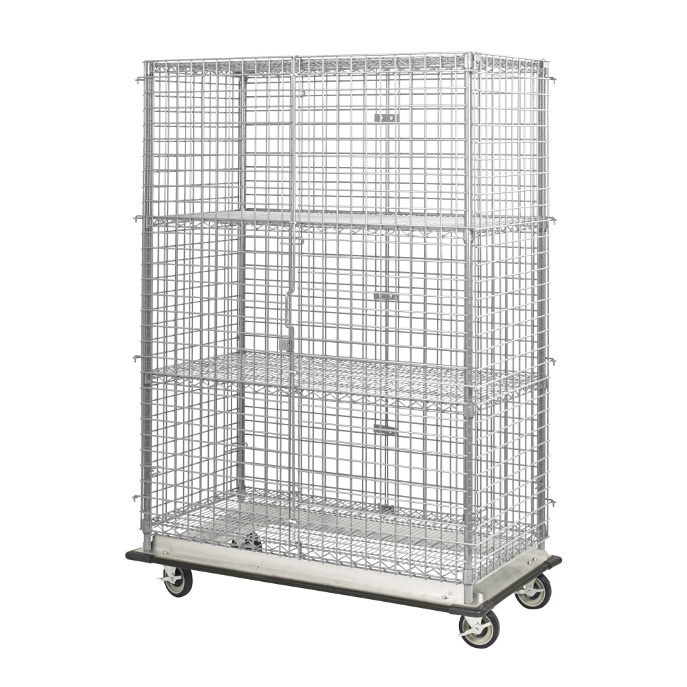 Focus FHDMSEC24604 60" Mobile Security Cage - 24"W, Chromate
