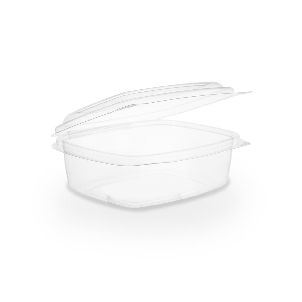 Vegware 12 oz Deli Container w/ Lid - PLA, Clear (VHD-12)