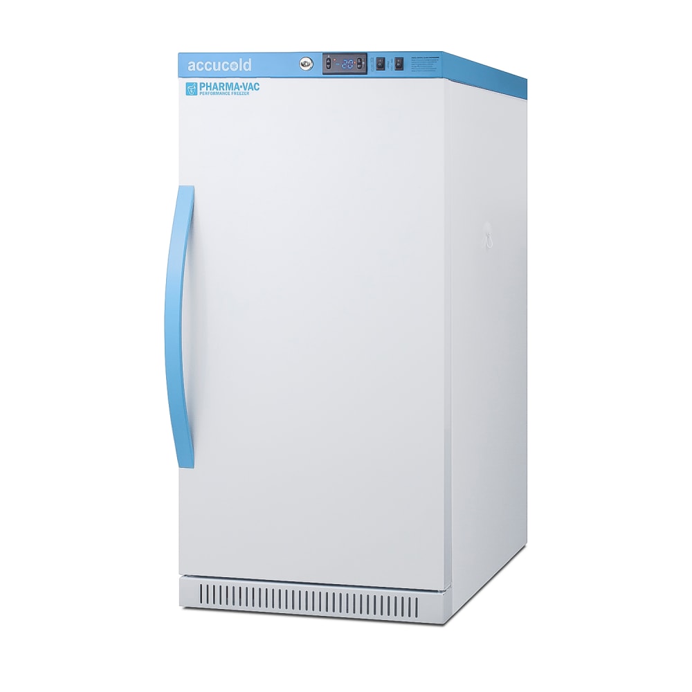 Accucold 19 3/4" Vaccine Freezer - Locking, White, 115v (AFZ2PVBIADA)