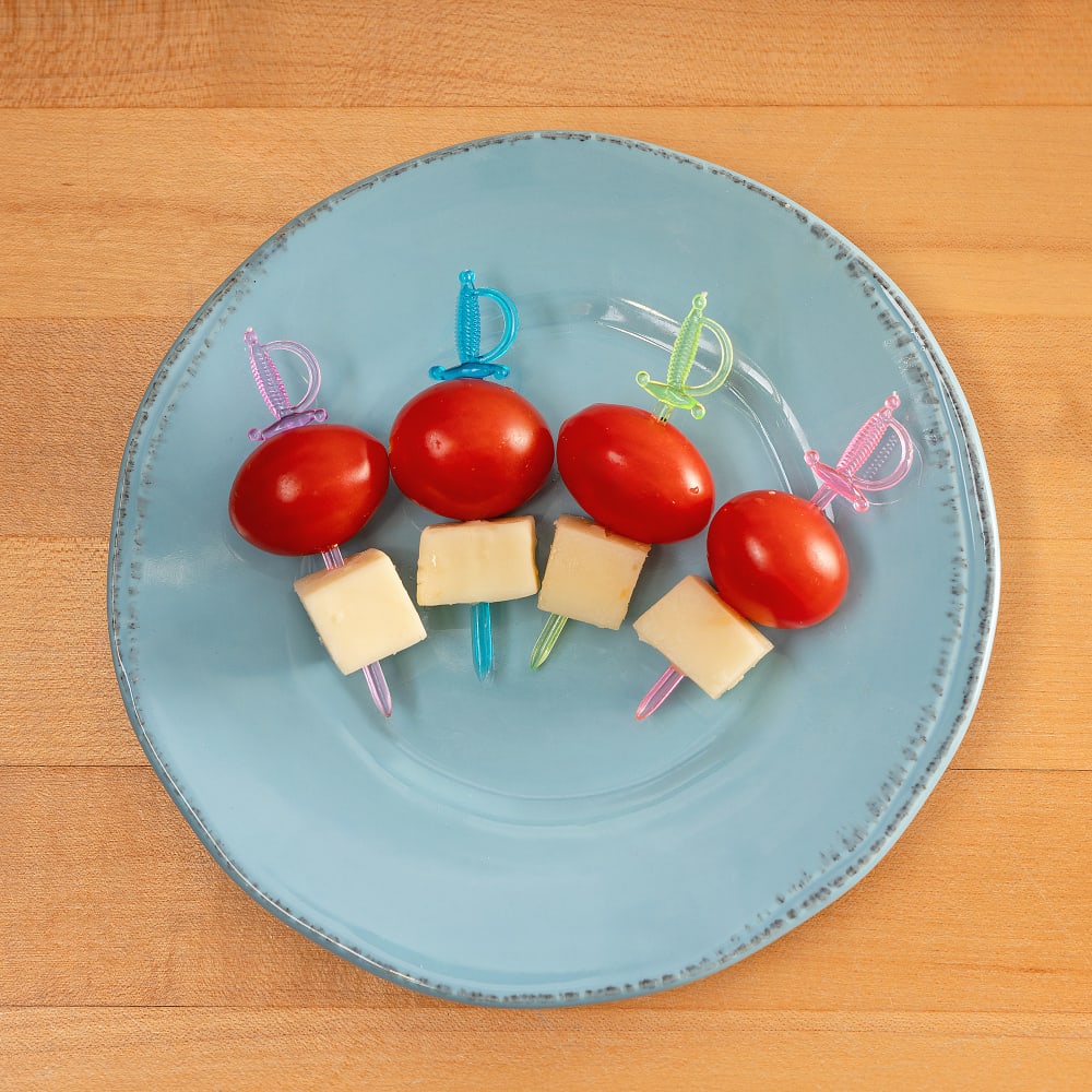 Rofson Plastic Sword Pick, Assorted Colors (PSP101)