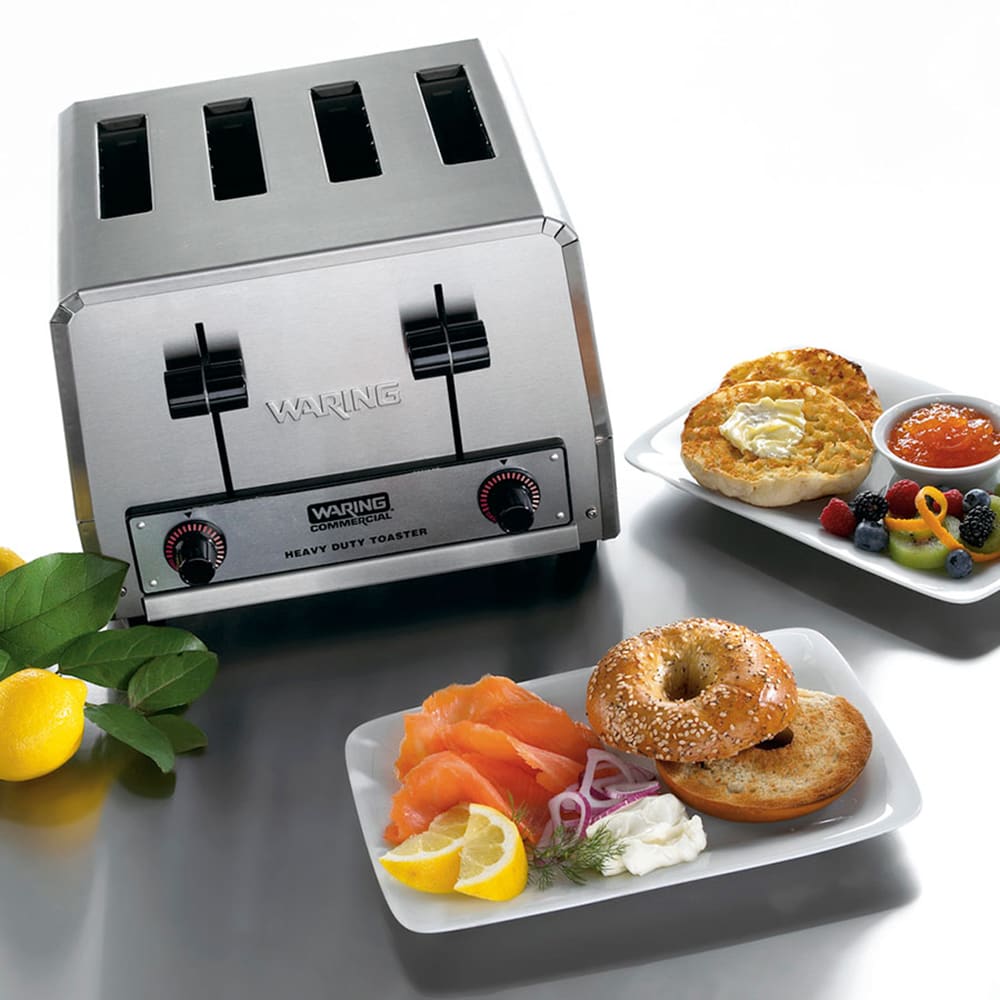 Waring WCT805B Slot Toaster w/ 4 Slice Capacity & 1 1/8"W Product ...