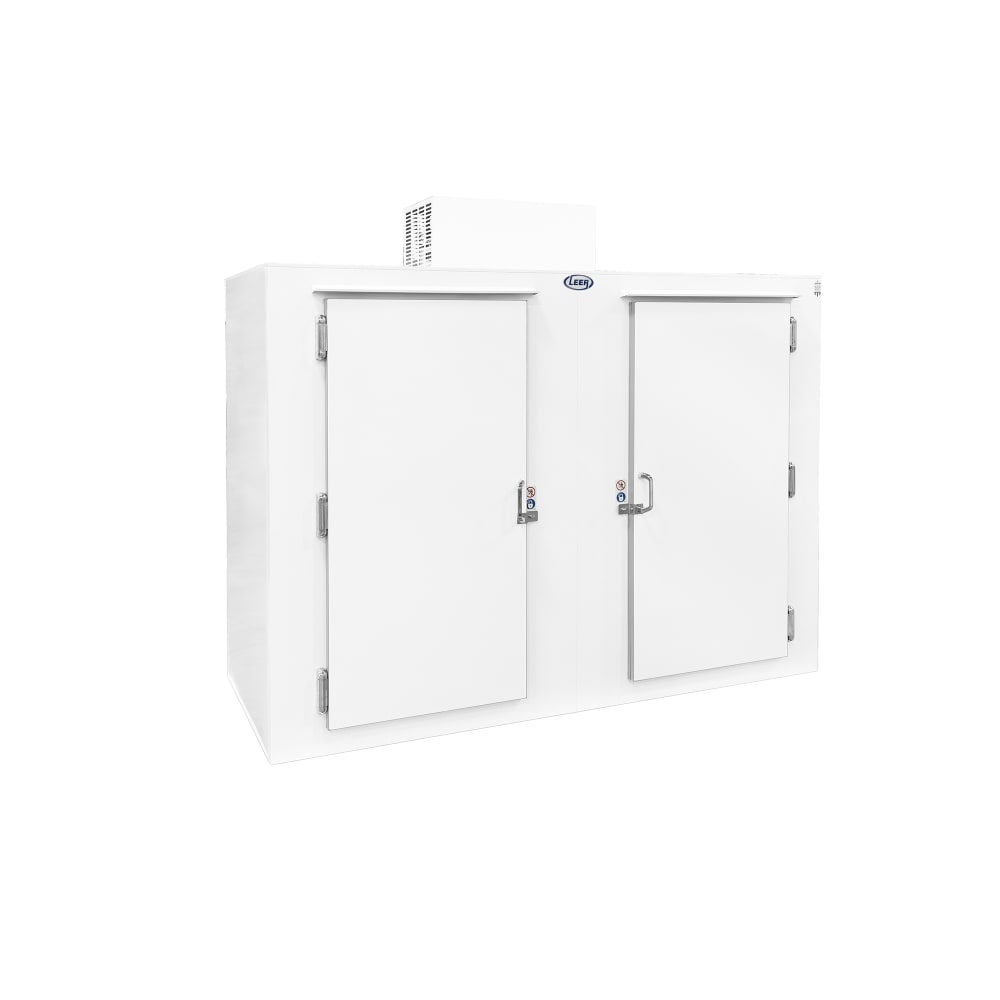 Leer S085UASPF 84" Two Section Reach In Freezer, (2) Left/Right Hinge ...