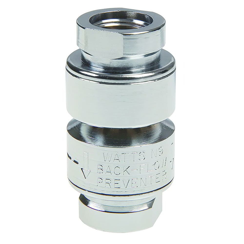 T&S B-0970-FE Atmospheric Back Flow Preventer, Chrome Plated, 3/8" IPS