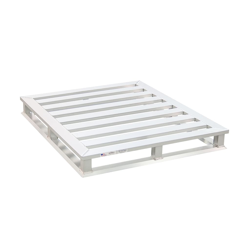 New Age 4-way Tube Frame Pallet - 48" x 40", Aluminum (99749)