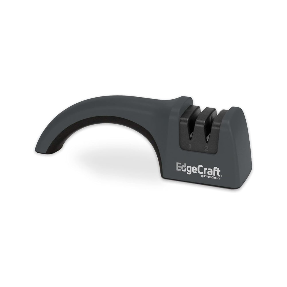 Edgecraft SHE442GY12 2 Stage Manual Knife Sharpener - Gray