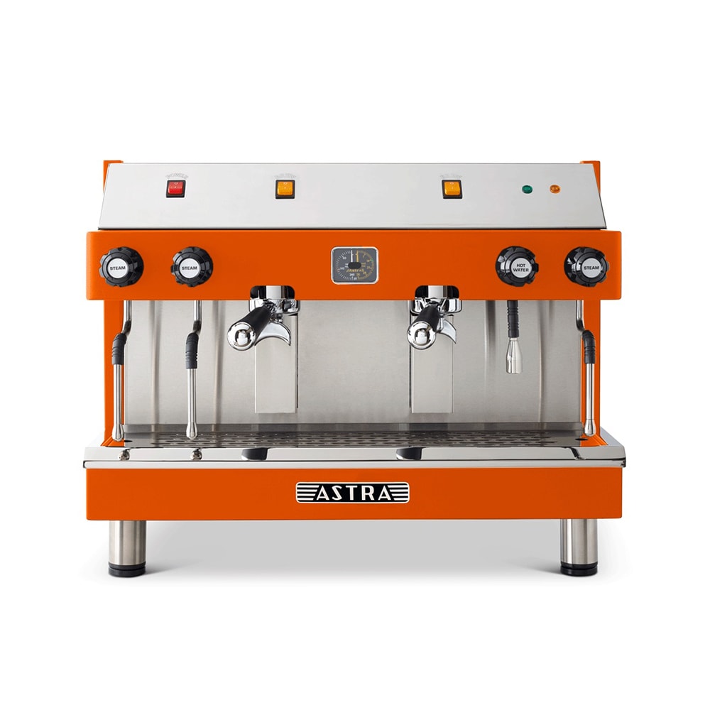 Astra Mega II Espresso Machine w/ (2) Groups, (3) Steam Valves, & (1 ...
