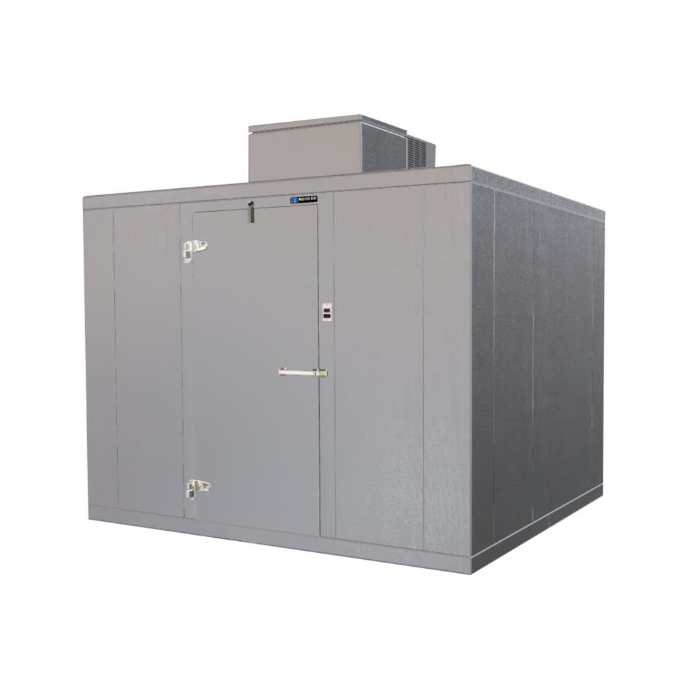 Master-Bilt QSF87812-C 8' x 12' Indoor Walk-In Freezer w/ Top-Mounted ...