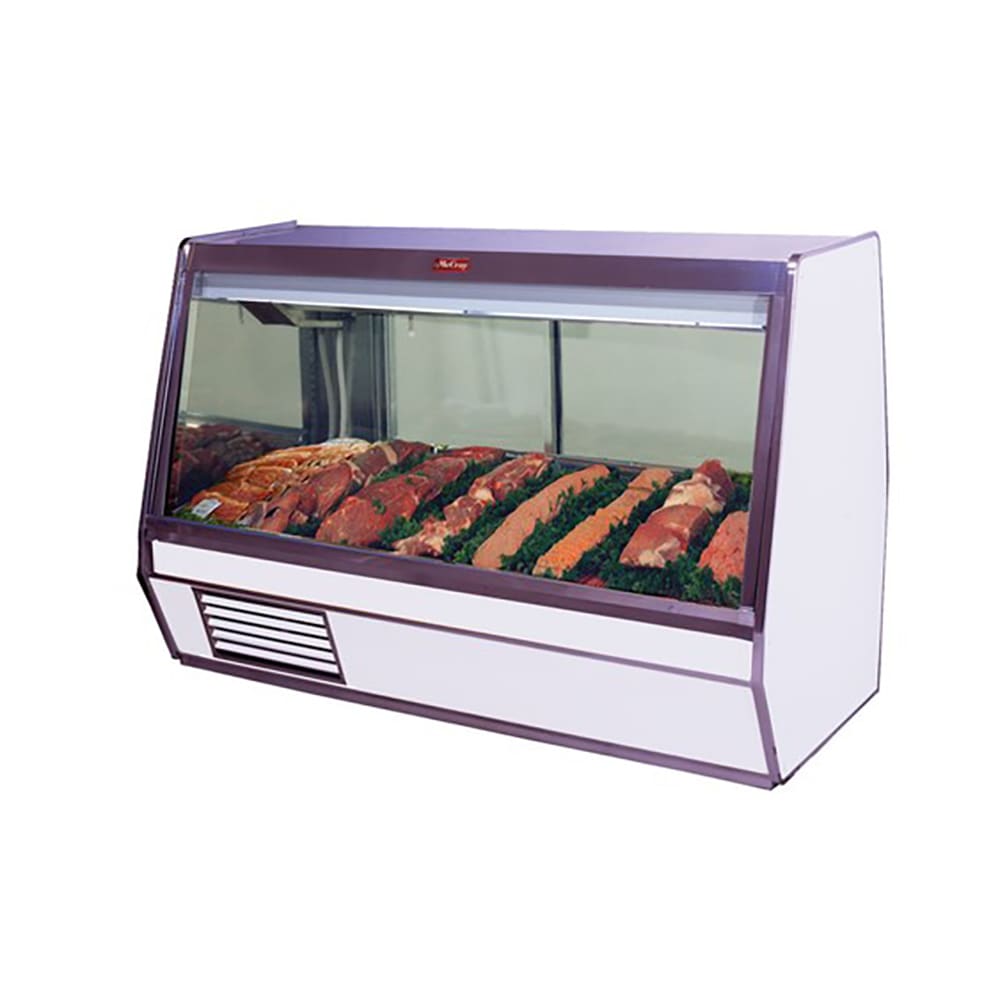 Howard-McCray 98" Full Service Red Meat Case w/ Straight Glass - (1 ...