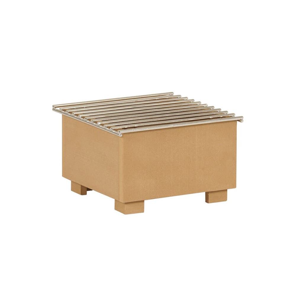 Cal-Mil 23431-122 10" Square Chafer Alternative - 6"H, Upcycled Rice ...