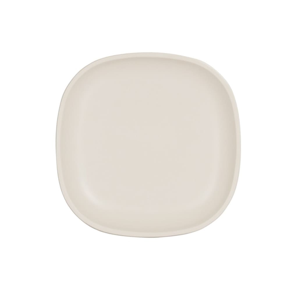 Cal-Mil 24007-6-103 6" Square Melamine Oslo Plate, Ivory