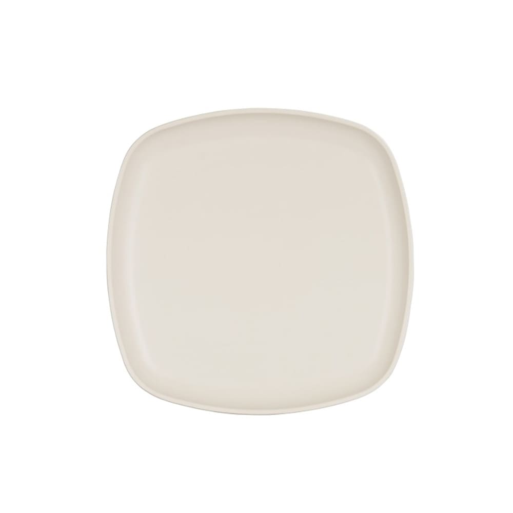 Cal-Mil 24007-8-103 8" Square Melamine Oslo Plate, Ivory