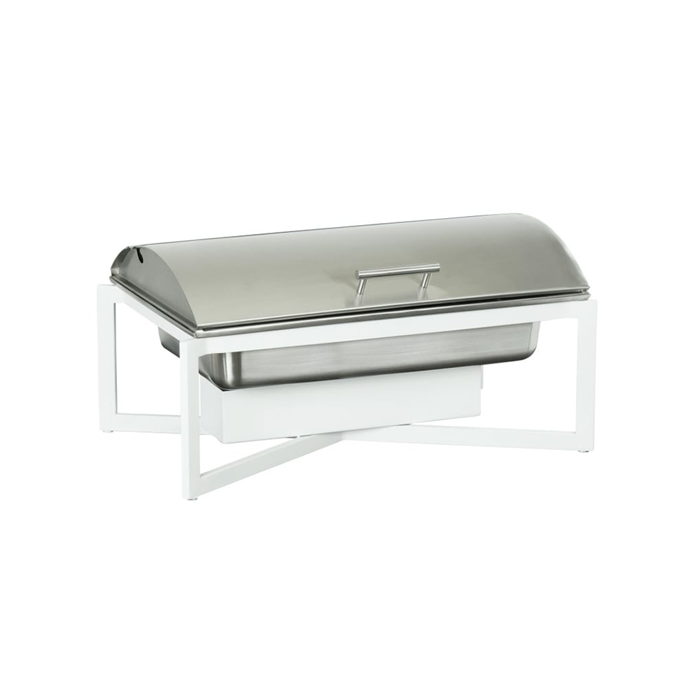 Cal-Mil 3321-15 Full Size Chafer w/ Hinged Lid & Chafing Fuel Heat ...