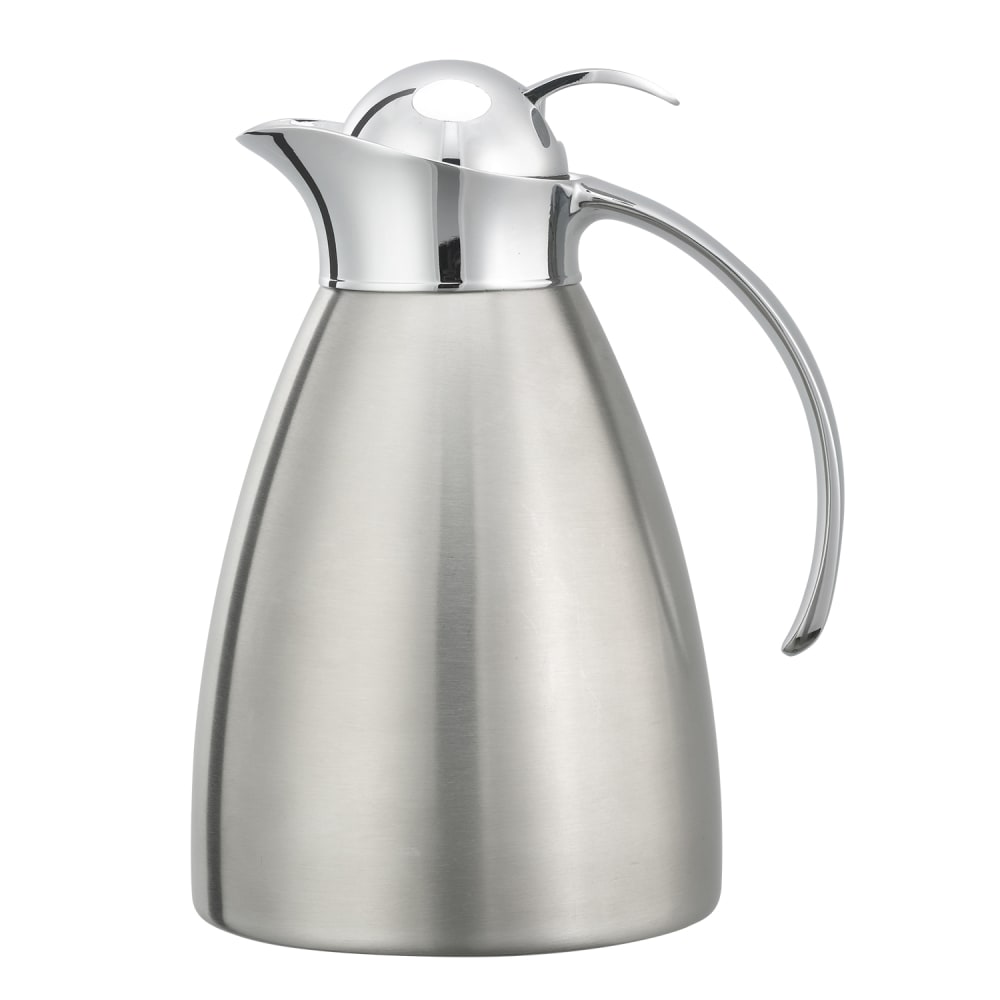 Service Ideas 1 liter Carafe w/ Vacuum Insulation, Stainless Steel ...