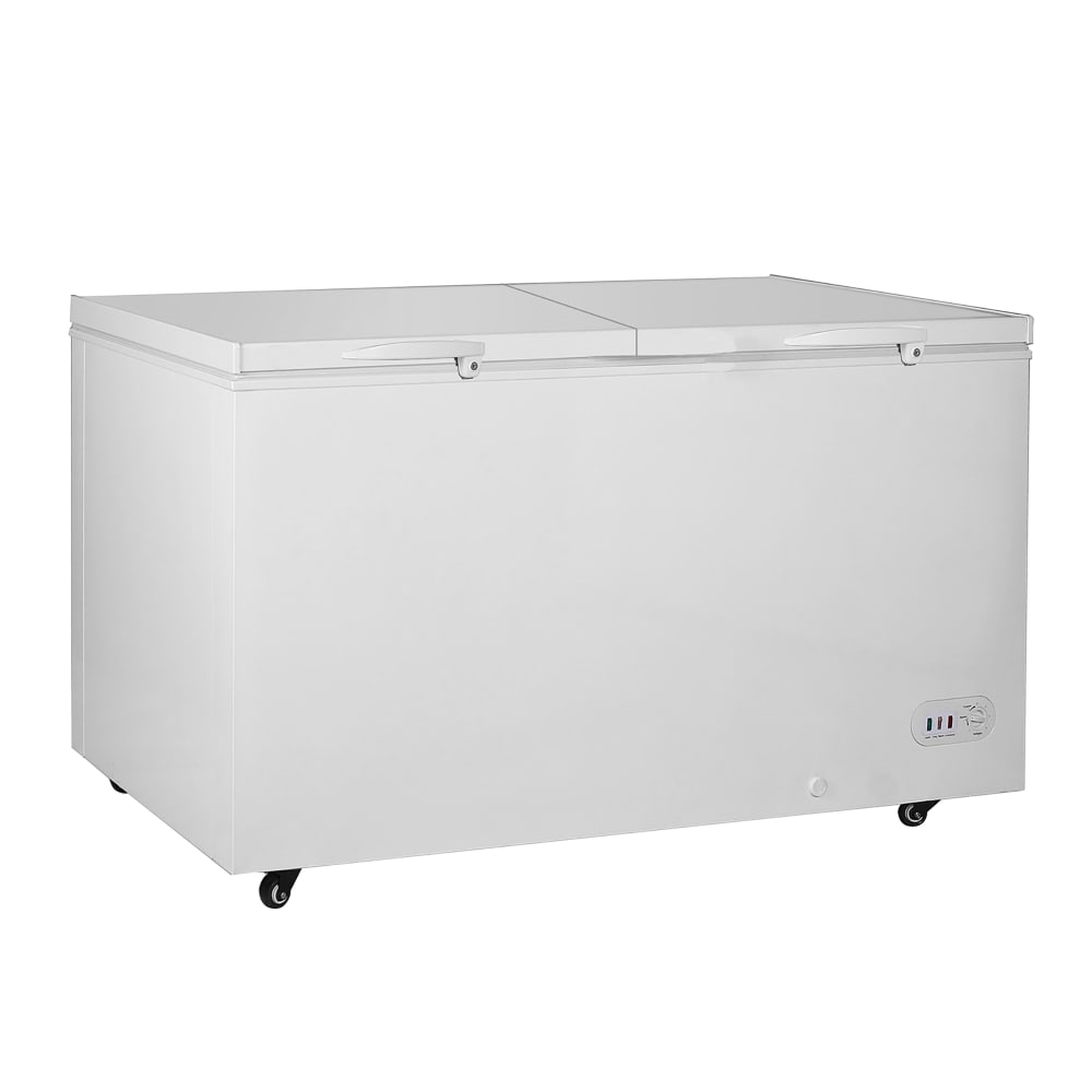 Black Diamond BDCF-16/2R 60" Mobile Chest Freezer w/ (1) Basket - White ...