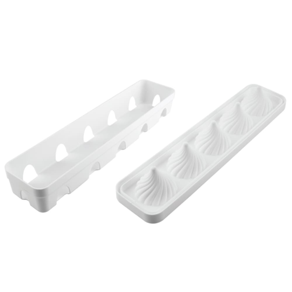 Silikomart Russian Tale Mold w/ 5 Sections - Silicone, White (RUSSIANTALE)