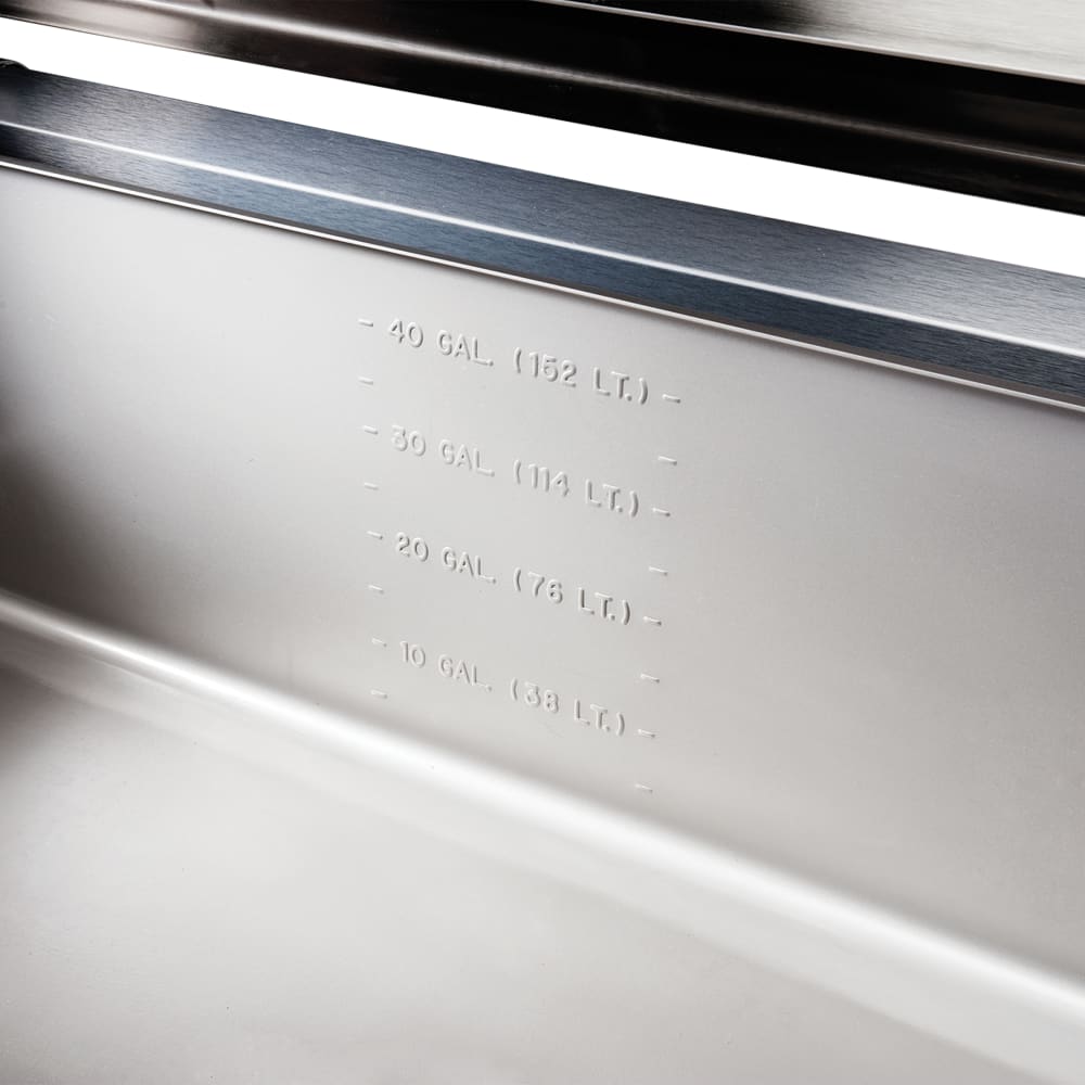 Vulcan VG30 30 gal. Tilt Skillet - Open Base, Includes Faucet, Strainer ...