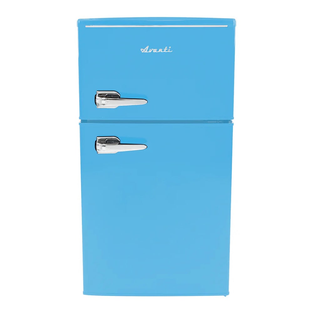 Avanti RMRT30X6BL-IS 3.3 cu ft Retro Series Compact Home Refrigerator ...
