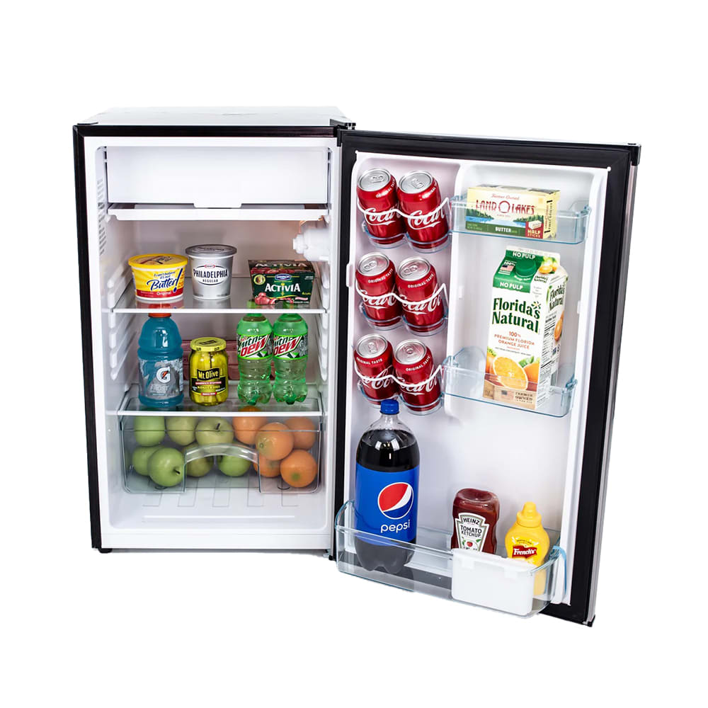 Avanti RM4436SS 4.4 cu ft Compact Refrigerator w/ Solid Door ...