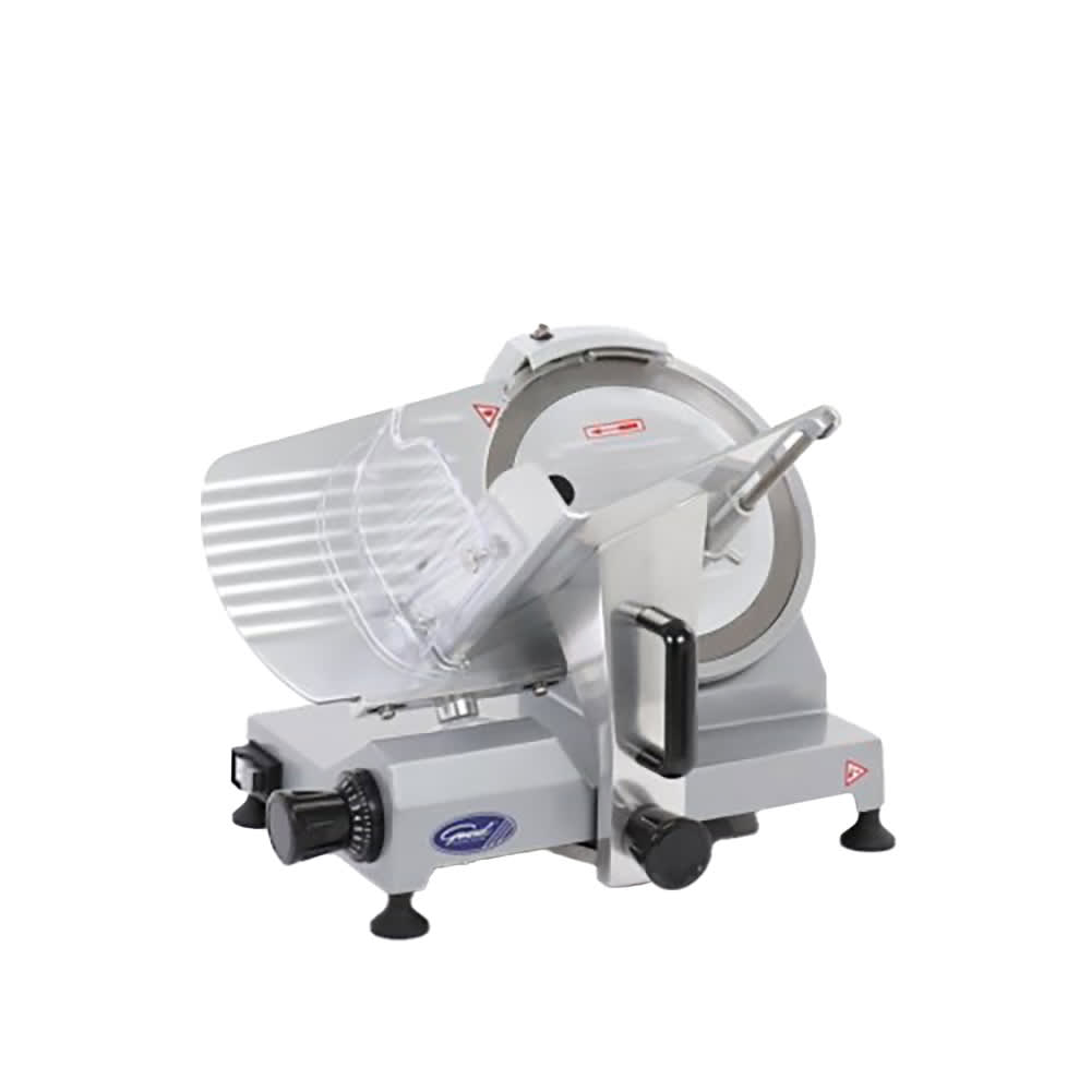 General GSE010 Manual Meat & Cheese Slicer w/ 10" Blade - Belt Driven ...