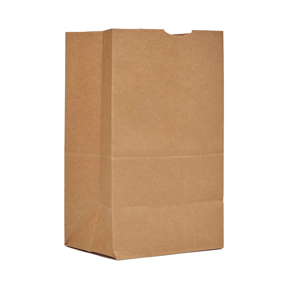 AJM Packaging Grocery Bag - 13 4/5" x 8 1/4", Kraft Paper (SQ60NP5CEH)