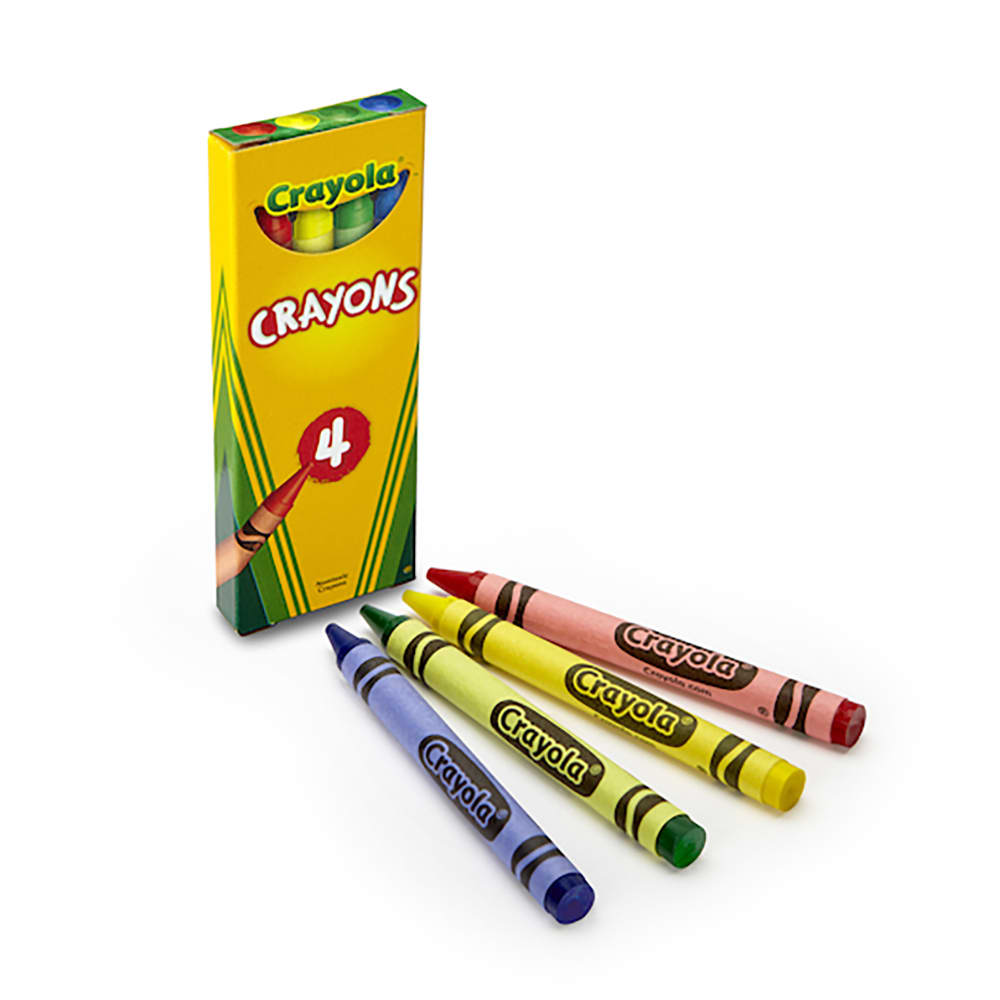Crayola 4 ct Crayola® Crayon Tuck Box (52-0004)