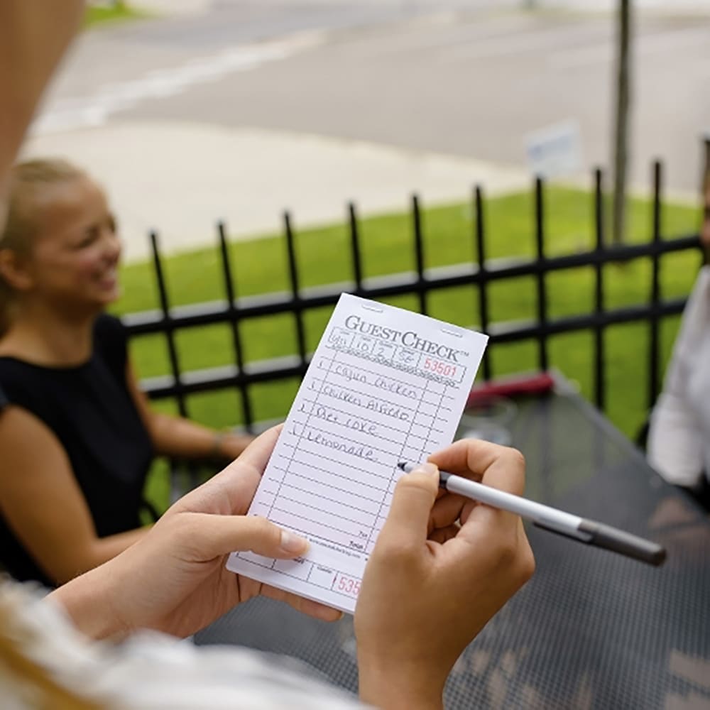 National Checking Company Guest Check - (1) Part Booked, (13) Lines (P3632SP)