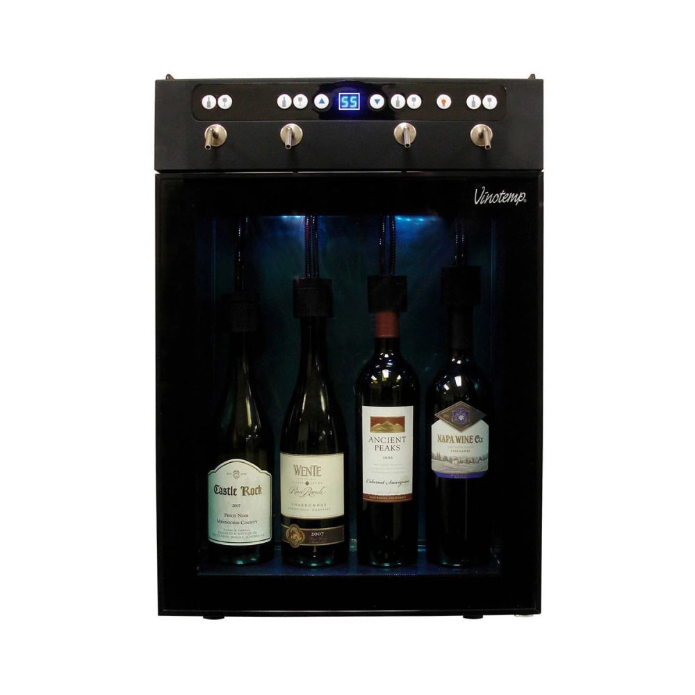 Vinotemp VT-WINEDISP4 Wine Dispensing System - (4) Taps, 120v
