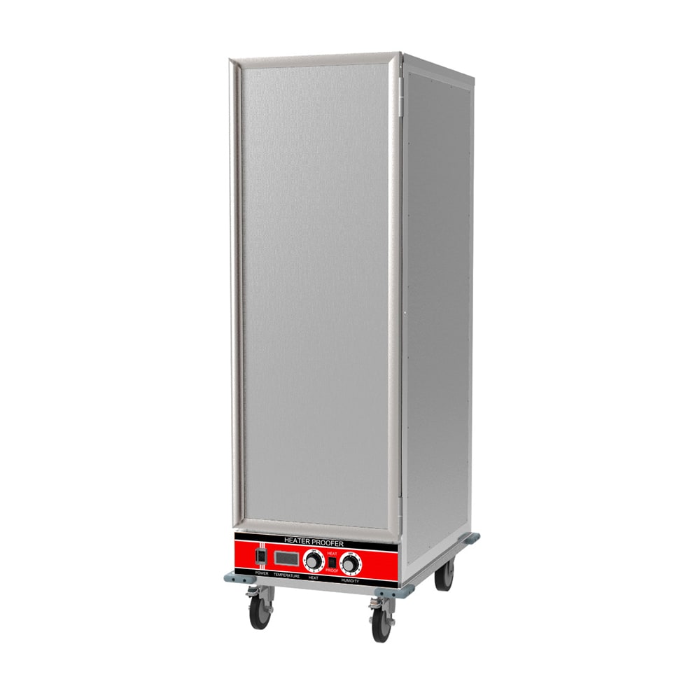 BevLes HPIS-6836 Full Size Insulated Mobile Heated Proofing Cabinet w ...