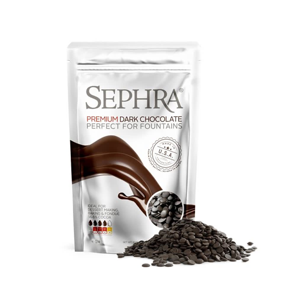 Sephra 20004 Premium Dark Semi-Sweet Couverture Fondue Chocolate ...