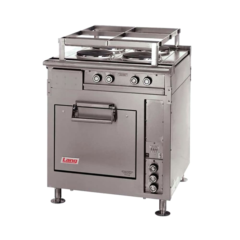 Lang 30" Electric Range w/ (4) French Hot Plates, 480v/3ph (R30S-ATAM)