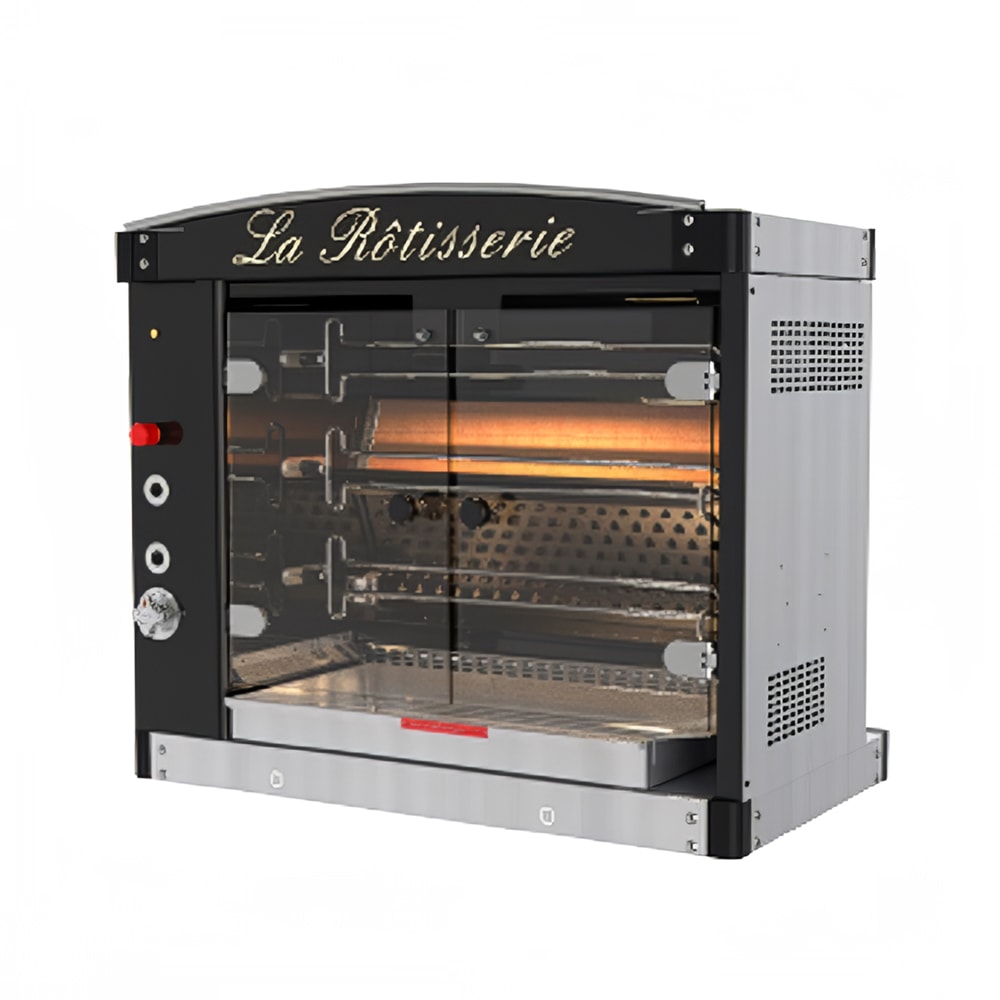 Doregrill MAGFLAM Series Gas 3 Spit Rotisserie w/ 21 Bird Capacity ...