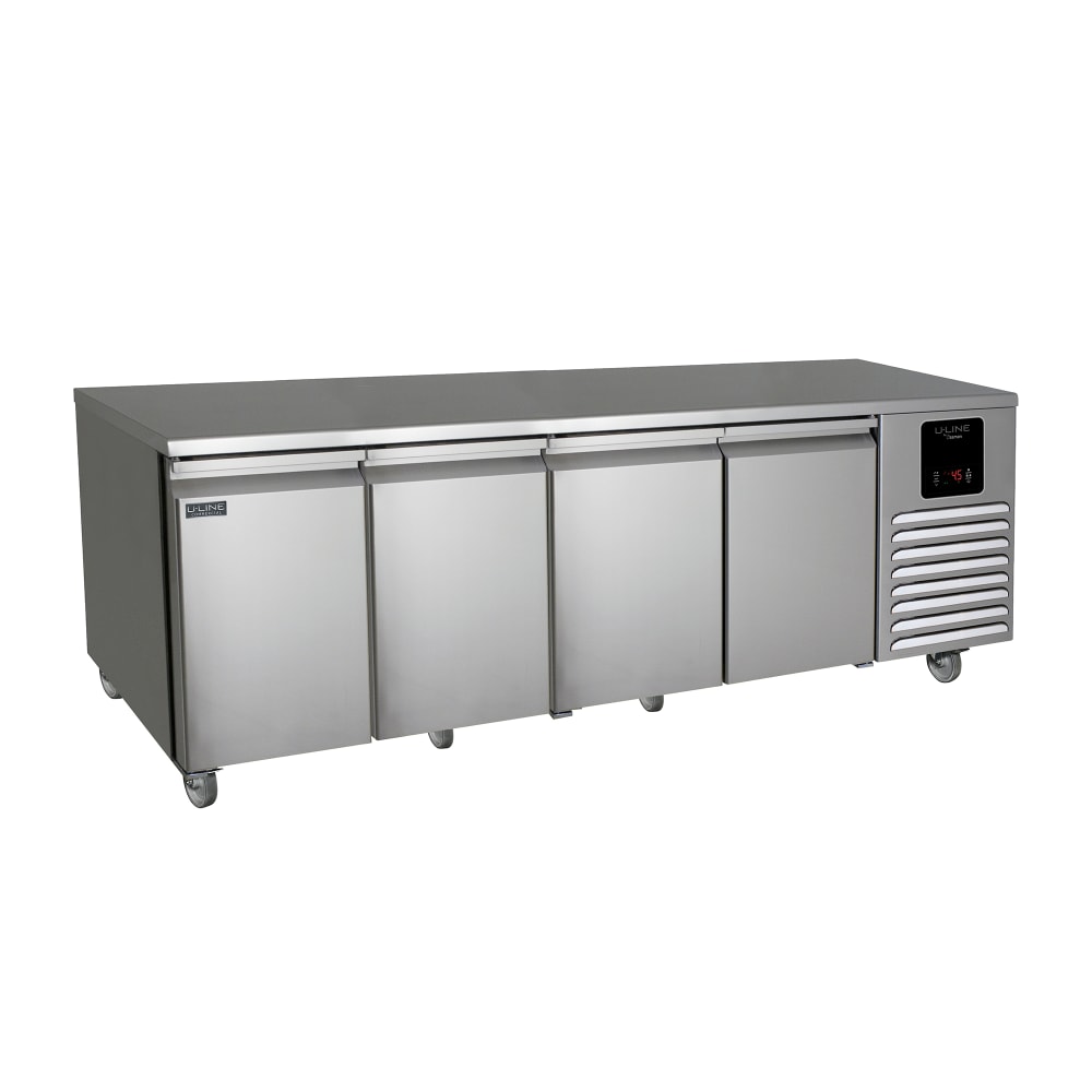 U-Line UCRE588-SS61A 96" Undercounter Refrigerator w/ (4) Sections & (4 ...