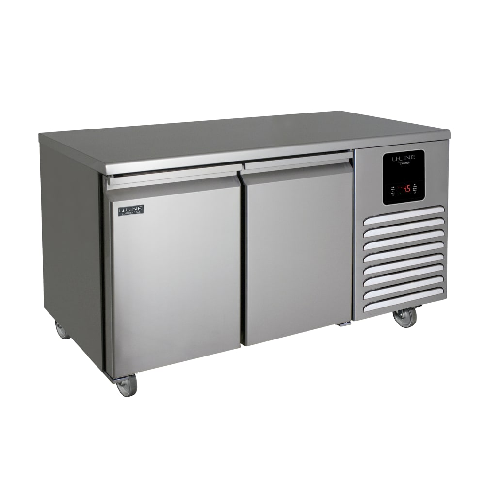 U-Line UCRE552-SS61A 58" Undercounter Refrigerator w/ (2) Sections & (2 ...