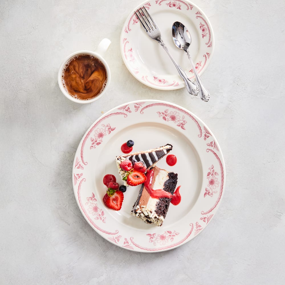 Homer Laughlin HL1012 7 1/4 oz Round American Rose Bouillon Cup - China ...