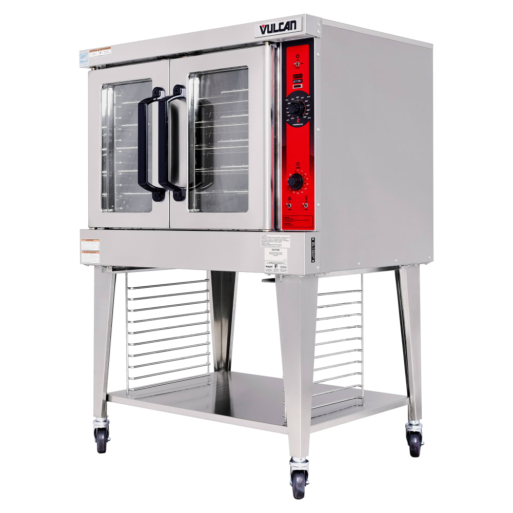 Vulcan VC4GD Single Full Size Natural Gas Convection Oven - 50,000 BTU