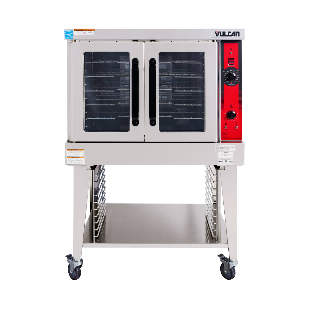 Vulcan VC4GD Single Full Size Natural Gas Convection Oven - 50,000 BTU