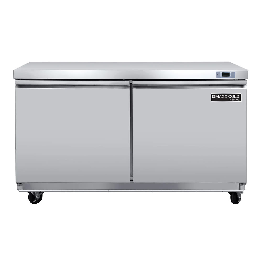 Maxx Cold MVF48UHC 48 2/5" V-Series Undercounter Freezer w/ (2 ...