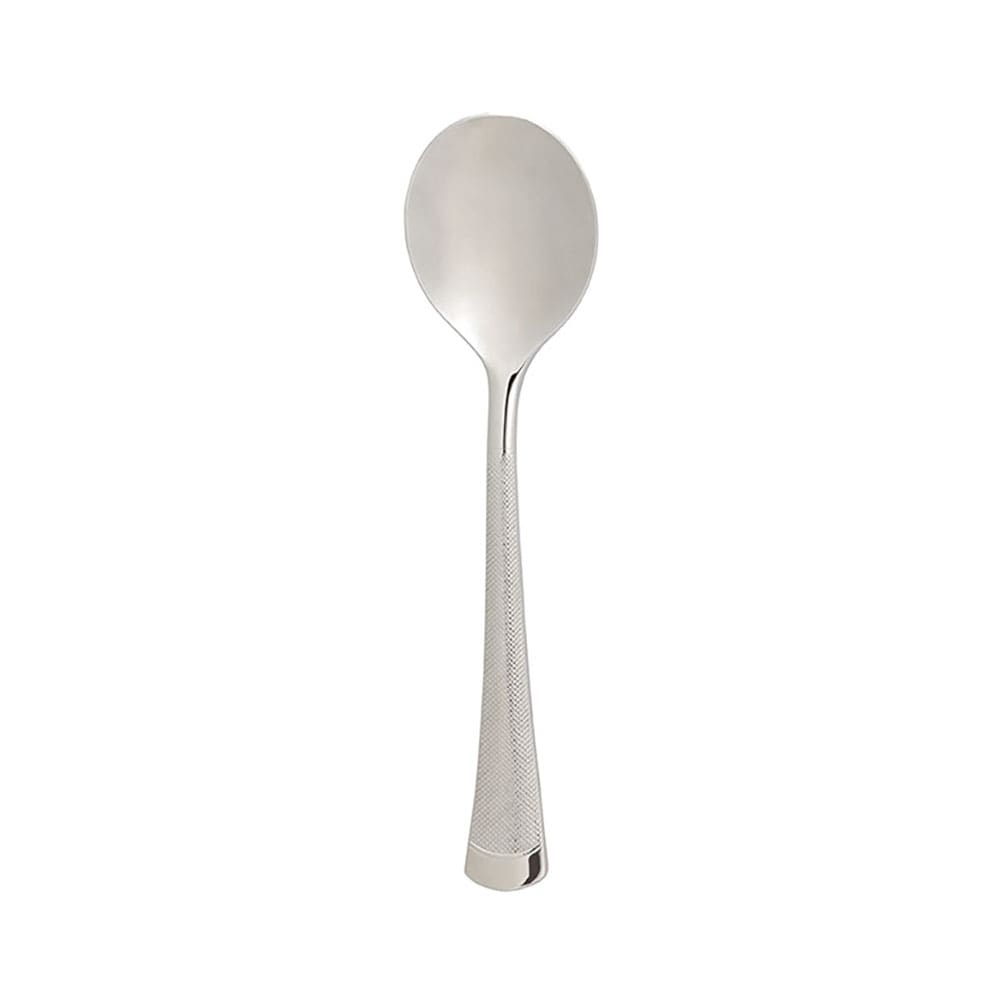 Arcoroc FL109 6 7/8" Soup Spoon with 18/0 Stainless Grade, Mikayla Pattern