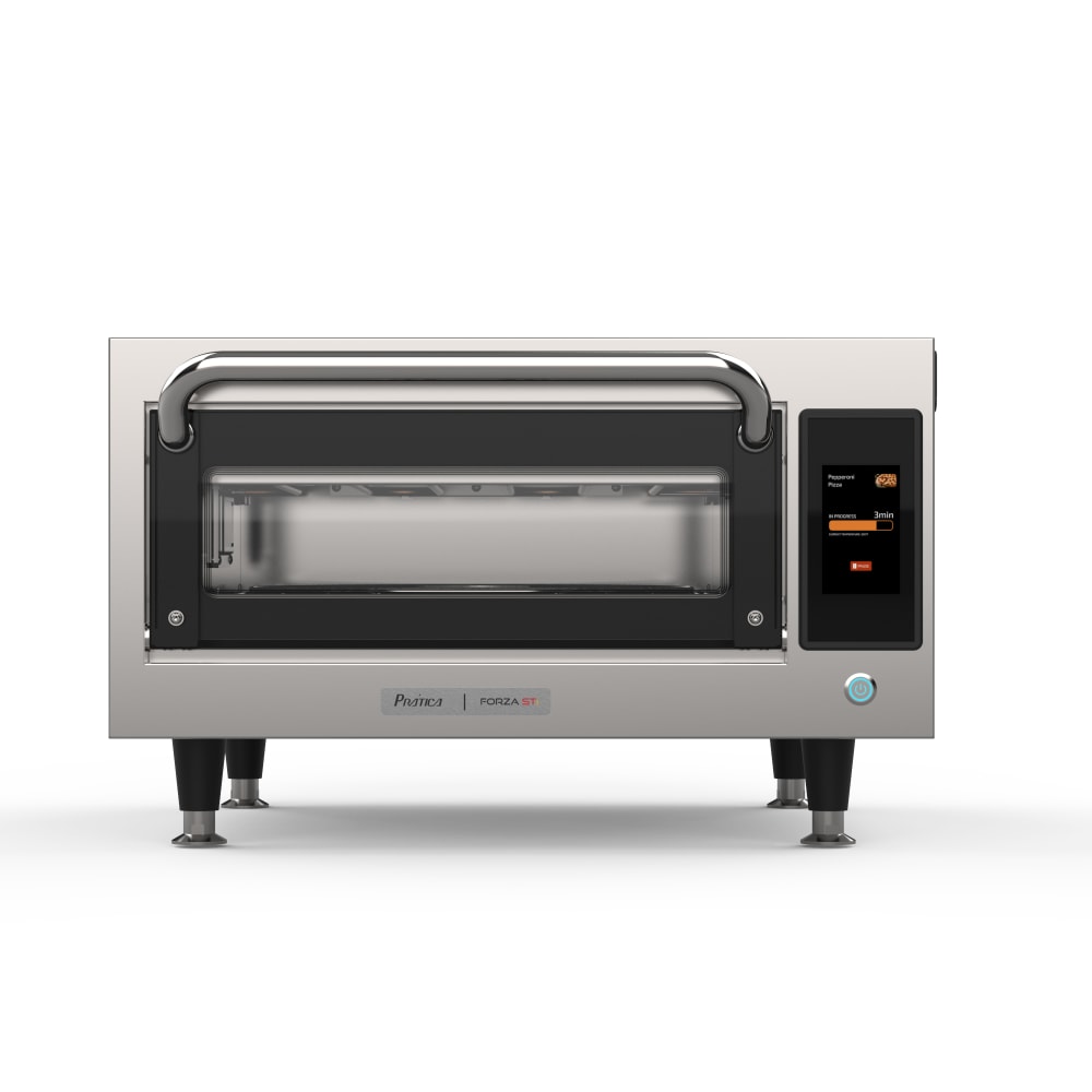Pratica Countertop Single Multi-Purpose Deck Oven - 208-240v (FORZASTISGL)