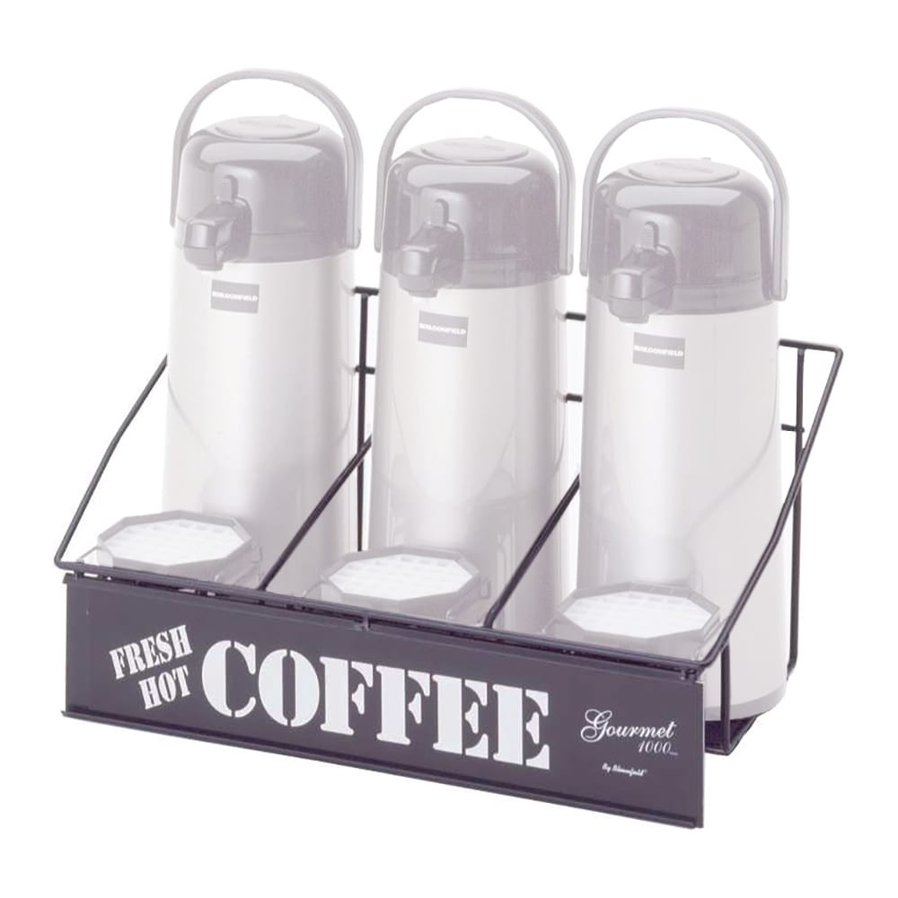 Bloomfield 3013-SRVRK3F Airpot Serving Rack w/ Drip Trays, Holds 3 ...