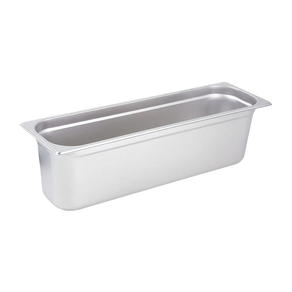 Winco SPJL-6HL Half Size Long Steam Pan, Stainless