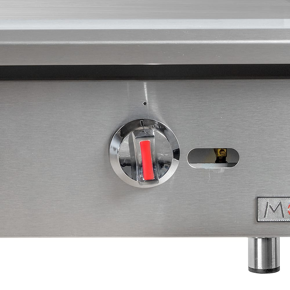 MoTak MGR36 36" Gas Griddle w/ Manual Controls - 3/4" Steel Plate ...