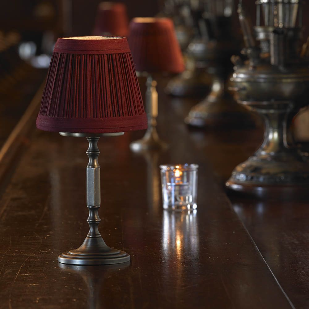 Sterno La Rue Candle Lamp - 3 11/32"D x 10 1/2"H, Marlowe Wine/Oil ...