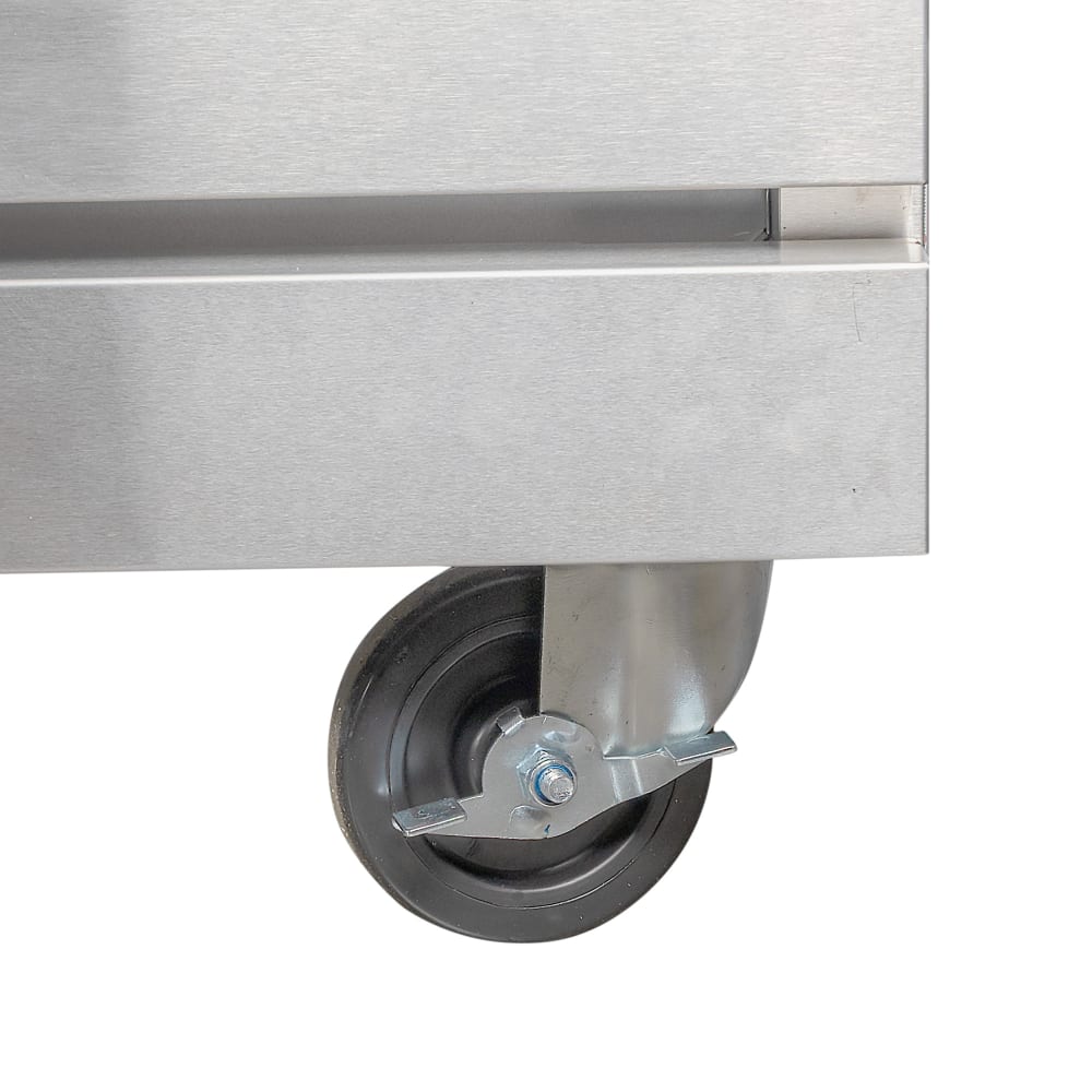 MoTak MR10-G24-C-S 60" 6 Burner Gas Range w/ Griddle - (2) Standard ...